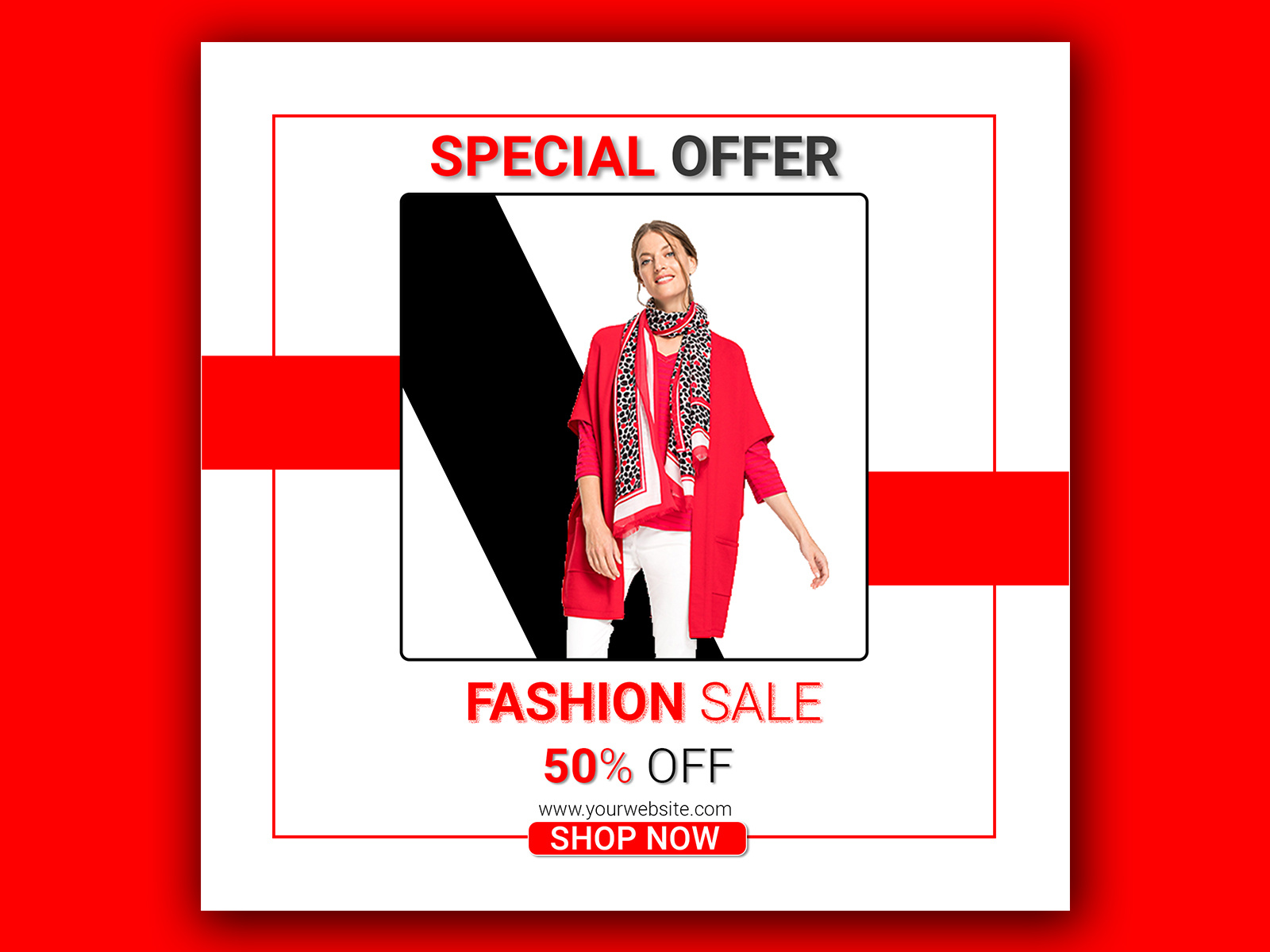 Fashion template design by Rifat Hossain on Dribbble