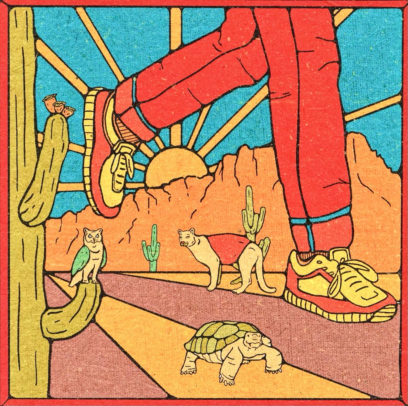 A Morning Jog By Lee Ferris On Dribbble
