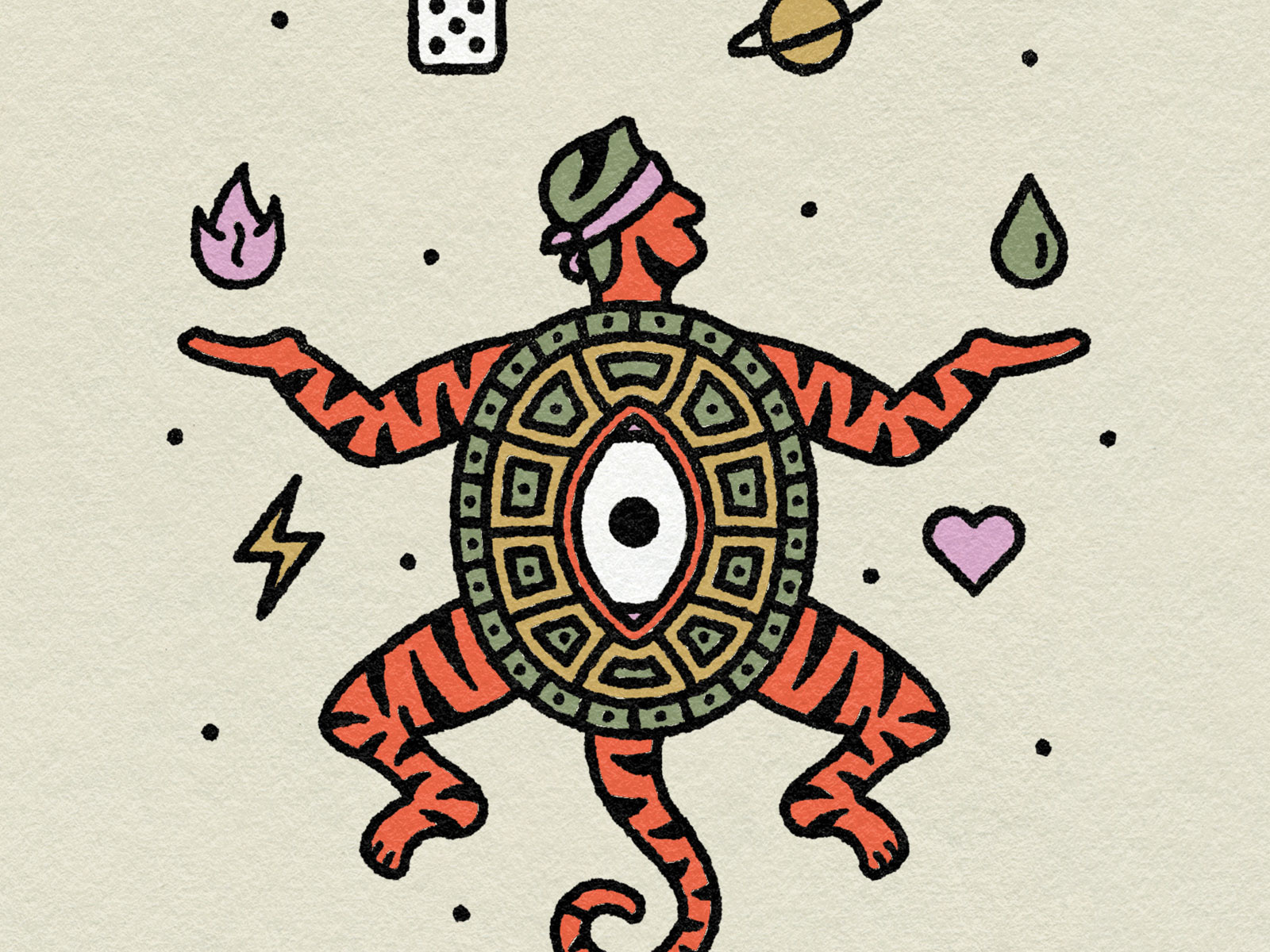 Man Tiger By Pseudodudo On Dribbble