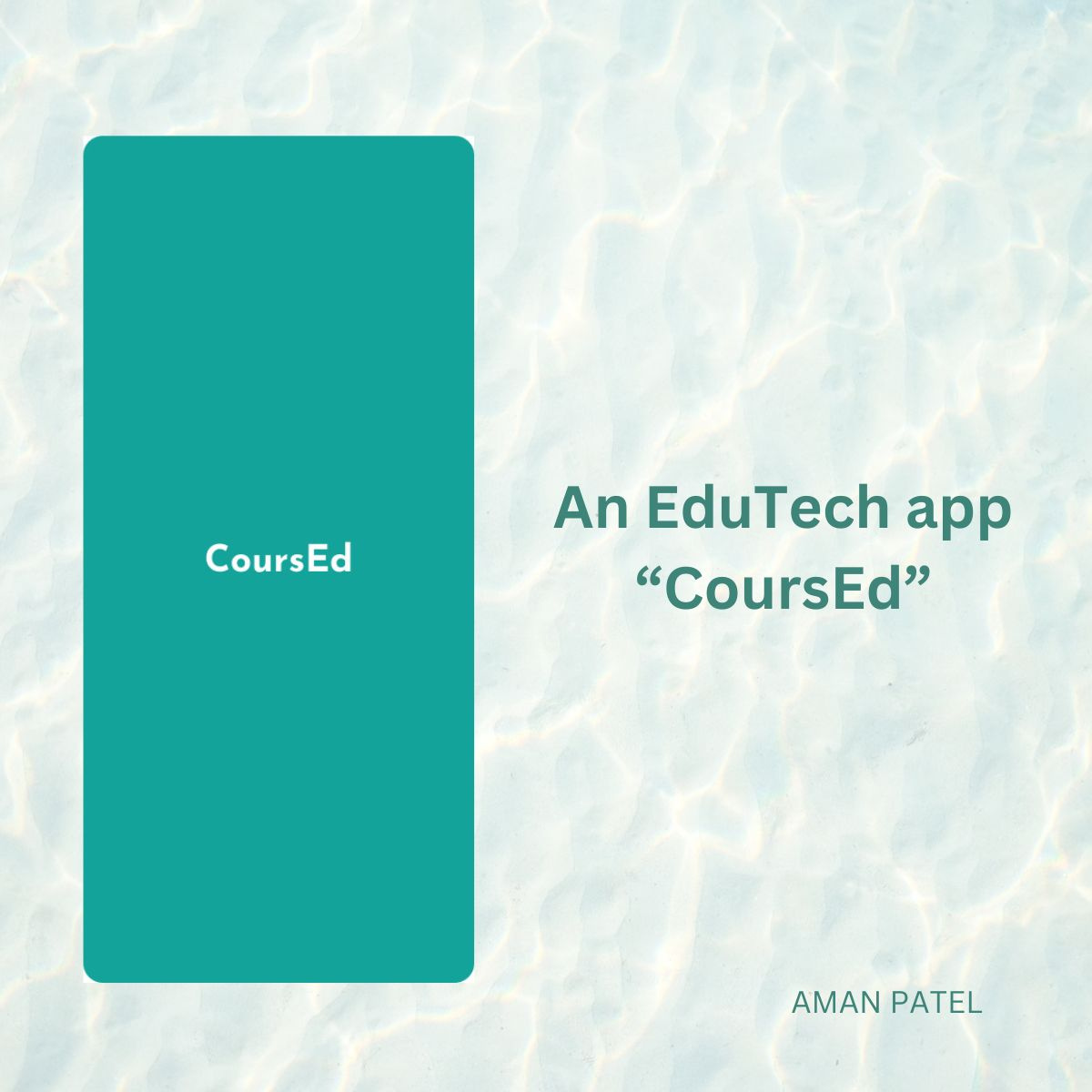CoursEd - An Edutech Application by Aman on Dribbble