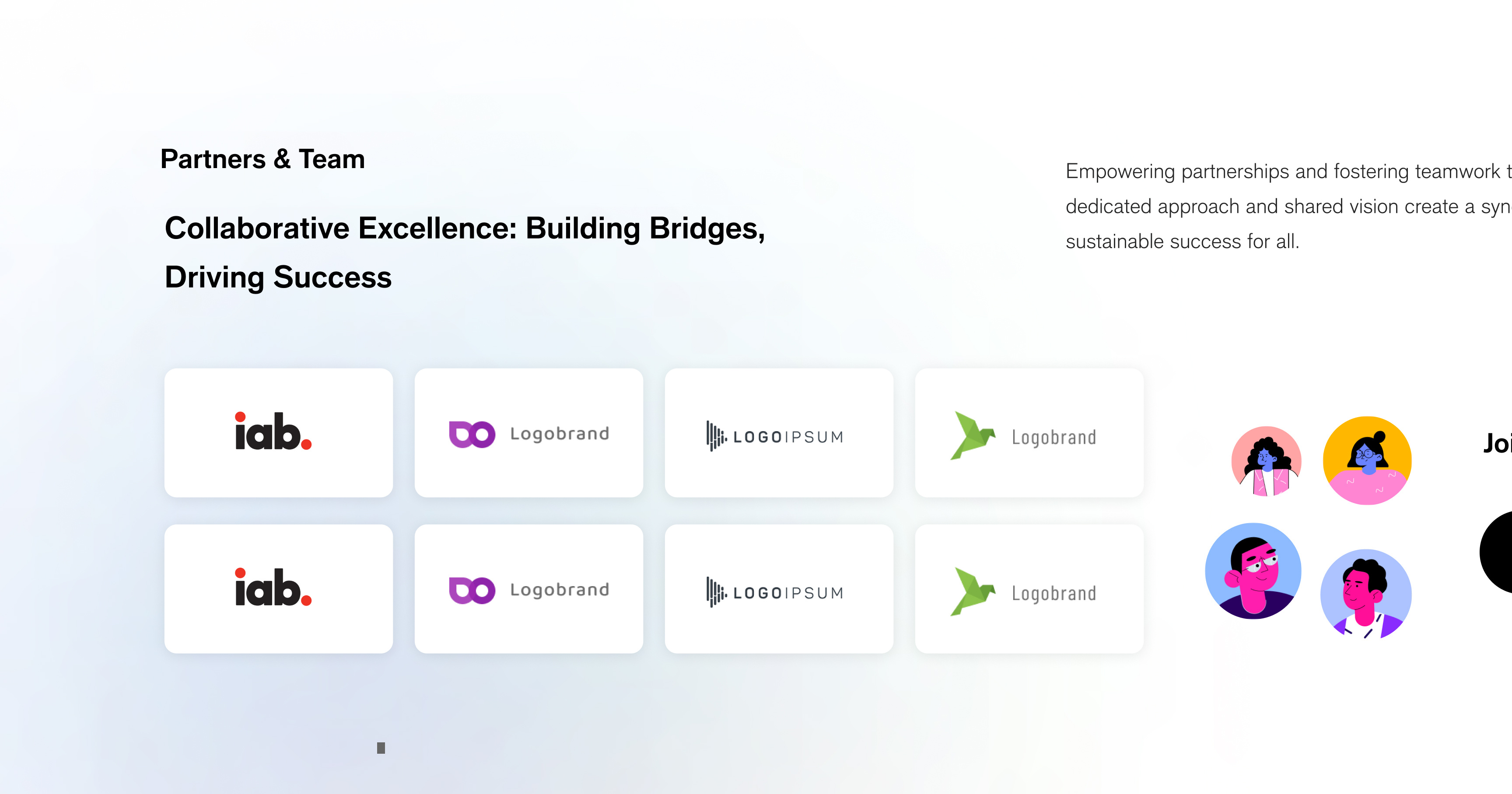 Partners Page designs, themes, templates and downloadable graphic ...