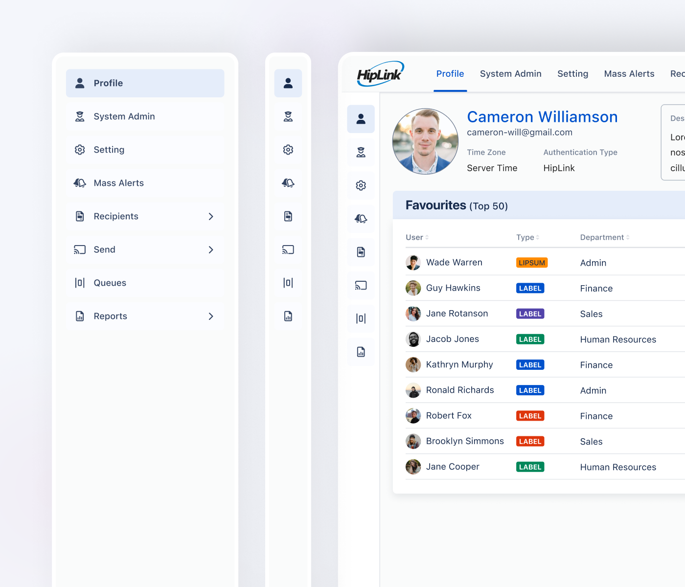 Open Collapse Navigation by Bisma Ansari on Dribbble