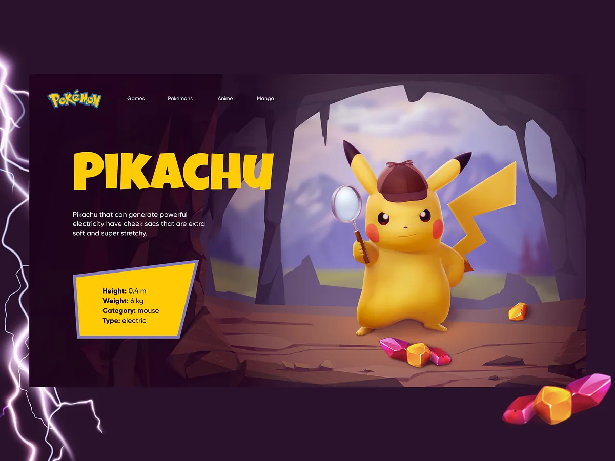 Browse thousands of Pikachu images for design inspiration | Dribbble
