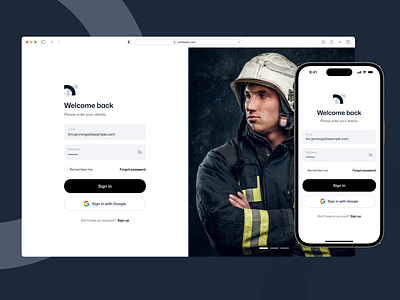 Authentication - Login and Sign-Up by Chheng Designer on Dribbble