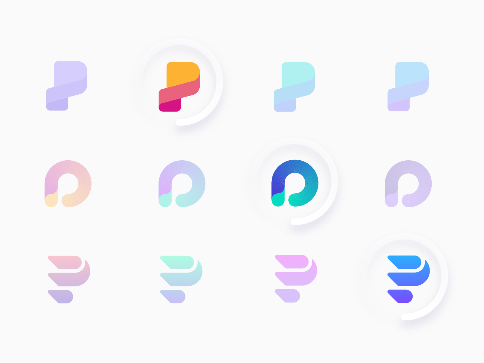 Practice Hub Logo Design Process by Dmitry Lepisov for Lepisov Branding ...