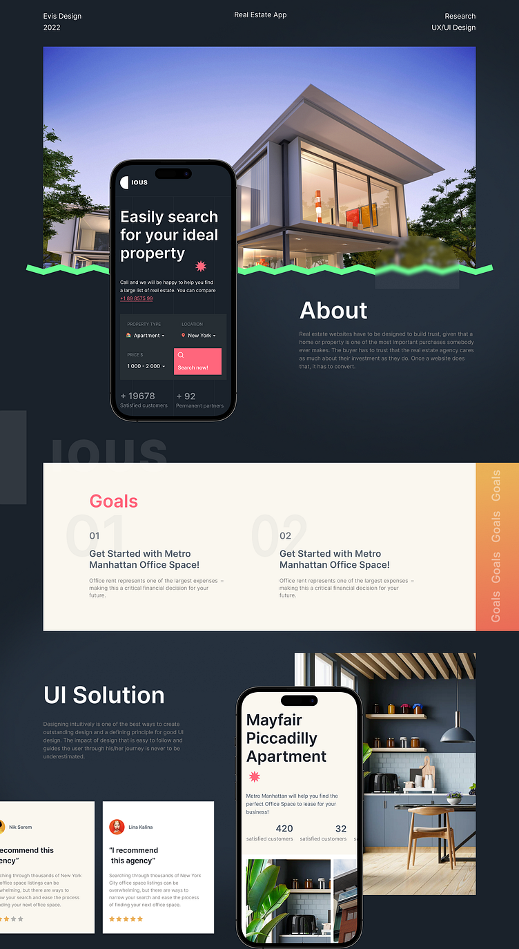 Real Estate Responsive Website Design by Evis Design Digital Agency on ...