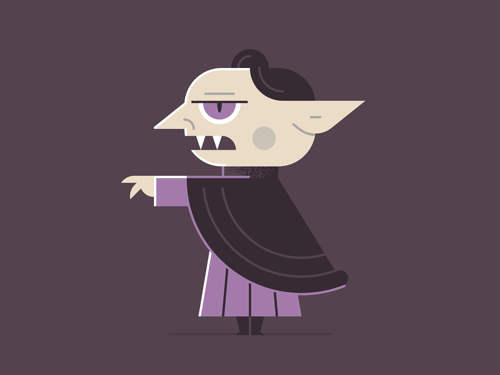Vampire by Paul O'Connor on Dribbble