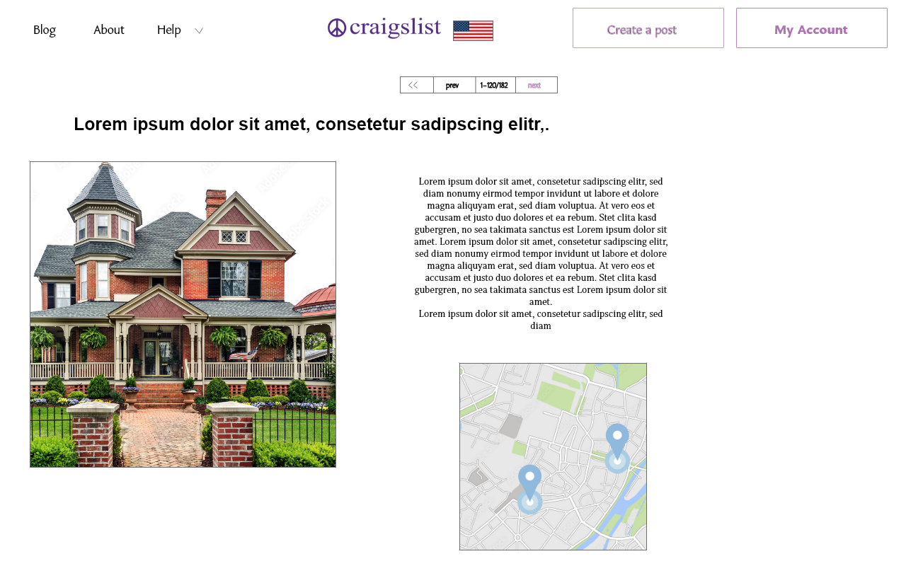Craigslist Redesign by olive maxwell on Dribbble