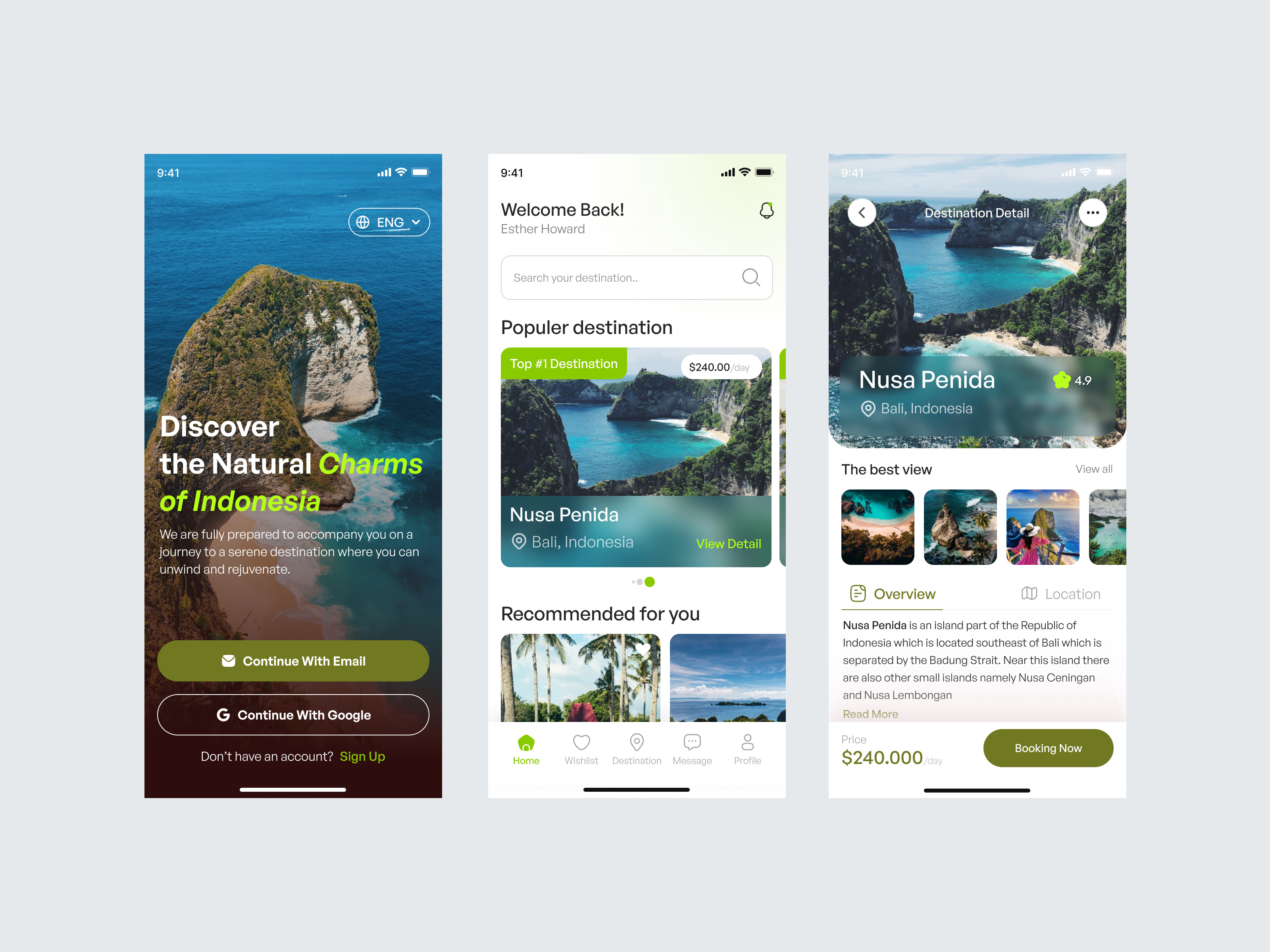 Itrip - Travel Mobile App by Lalu Husni Hawari for ItWorks Agency on Dribbble