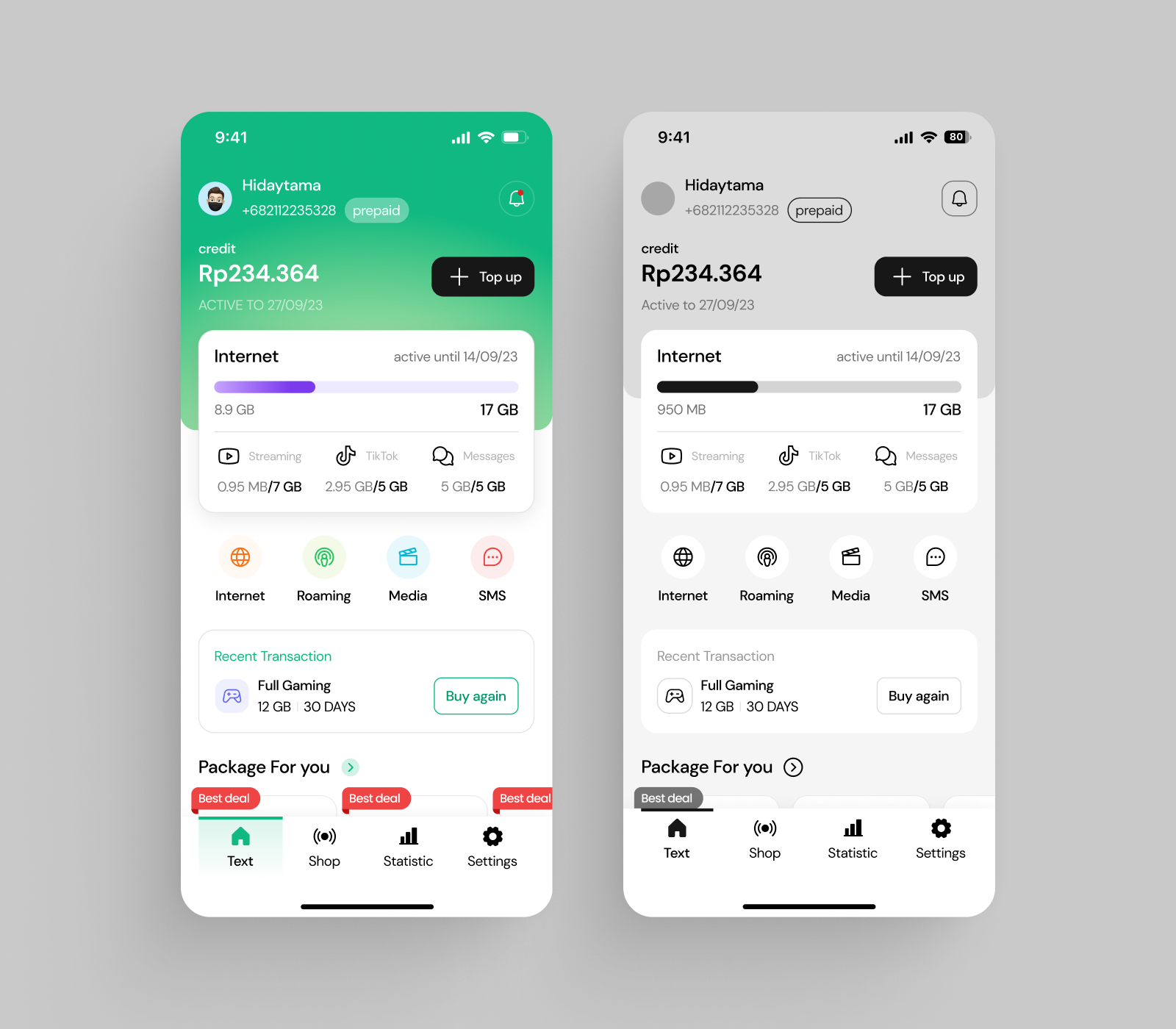 Superceel - Internet provider app by Dylan Hidaytama I for SLAB Design ...