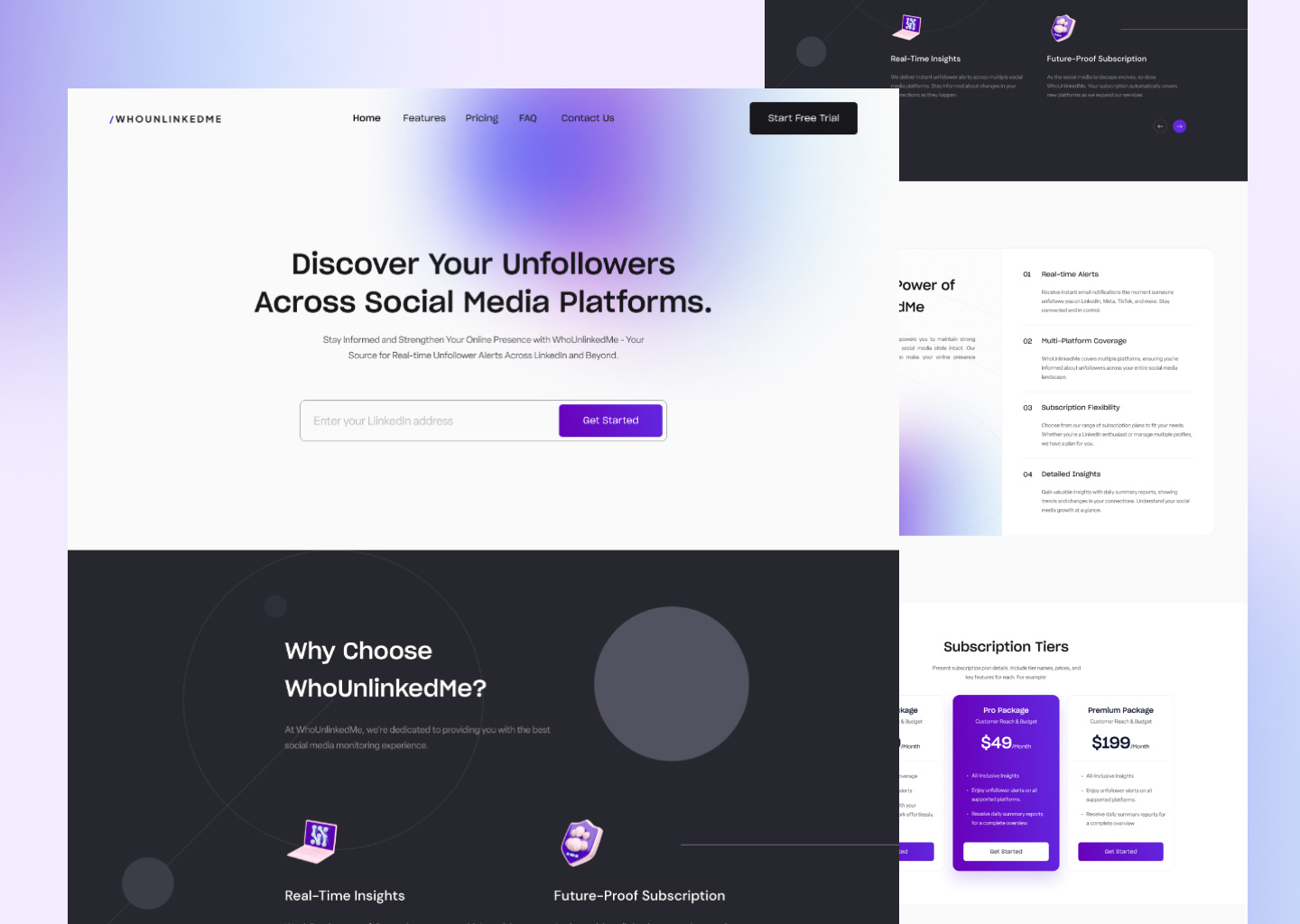 Ai Based Website Landing Page Design by Mohammad Sifat on Dribbble