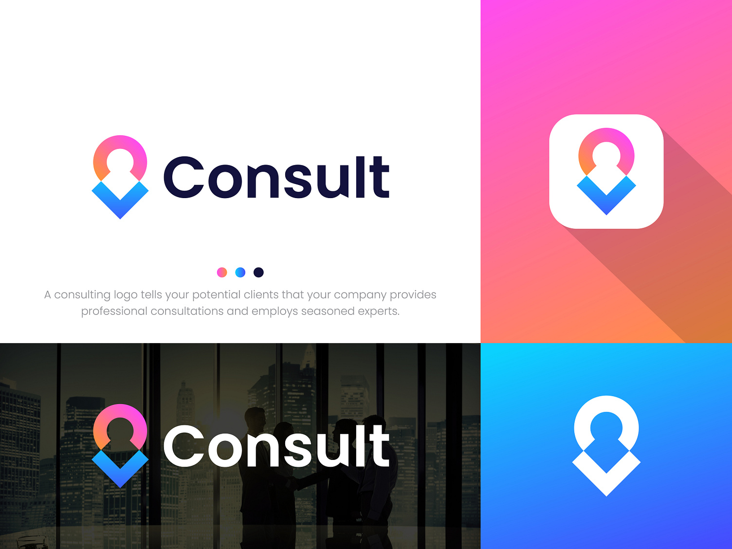 Consulting logo | Modern logo and brand identity by Mehedi Hasan on ...
