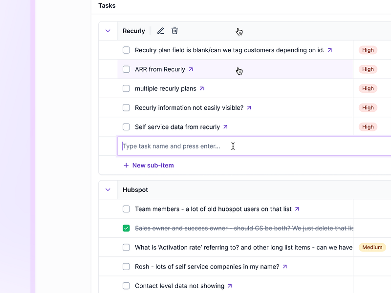 Browse thousands of Task List images for design inspiration | Dribbble