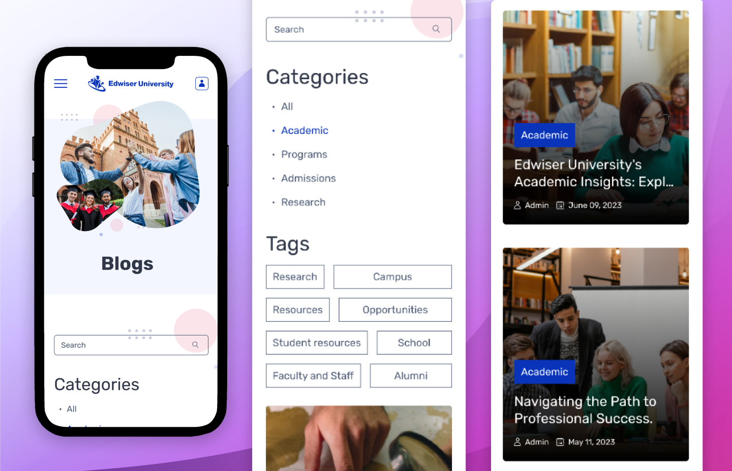 Moodle - University Moodle Template by Edwiser RemUI on Dribbble