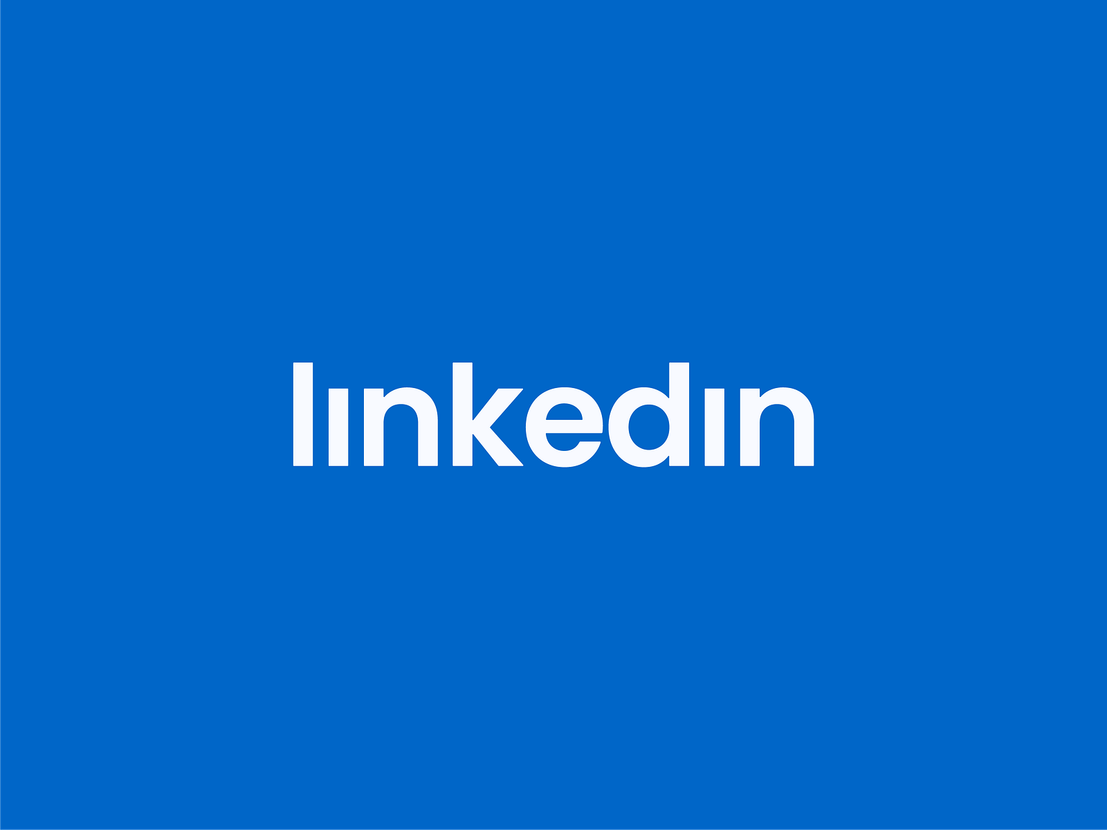 LinkedIn logo redesign by Rohan Kumar Pro on Dribbble