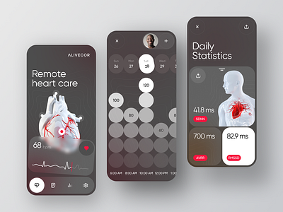Kardia – Heart Health Monitor App by Stav D. for RonDesignLab ⭐️ on ...