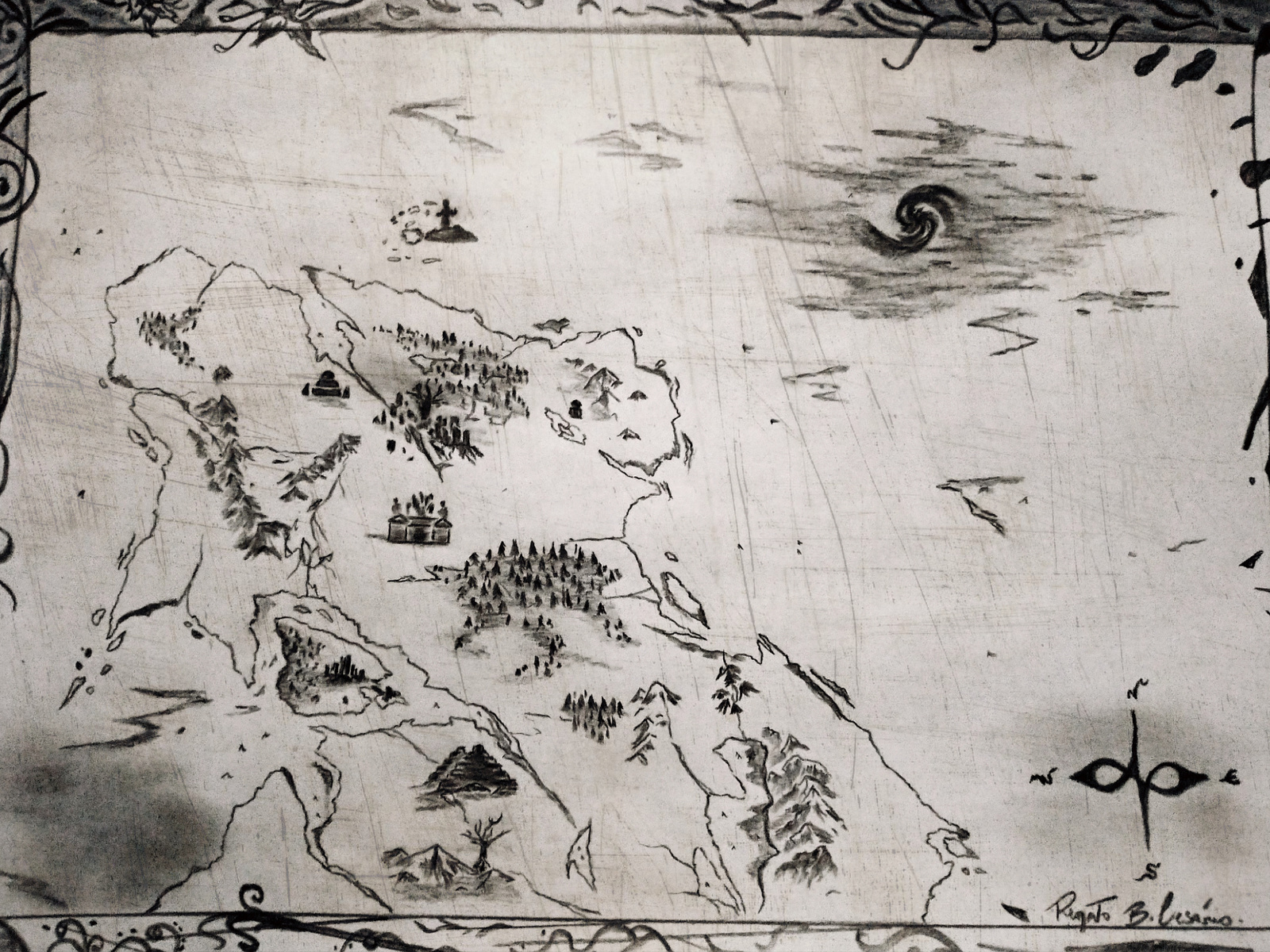 Drawing my World - Umbra map by Renato on Dribbble