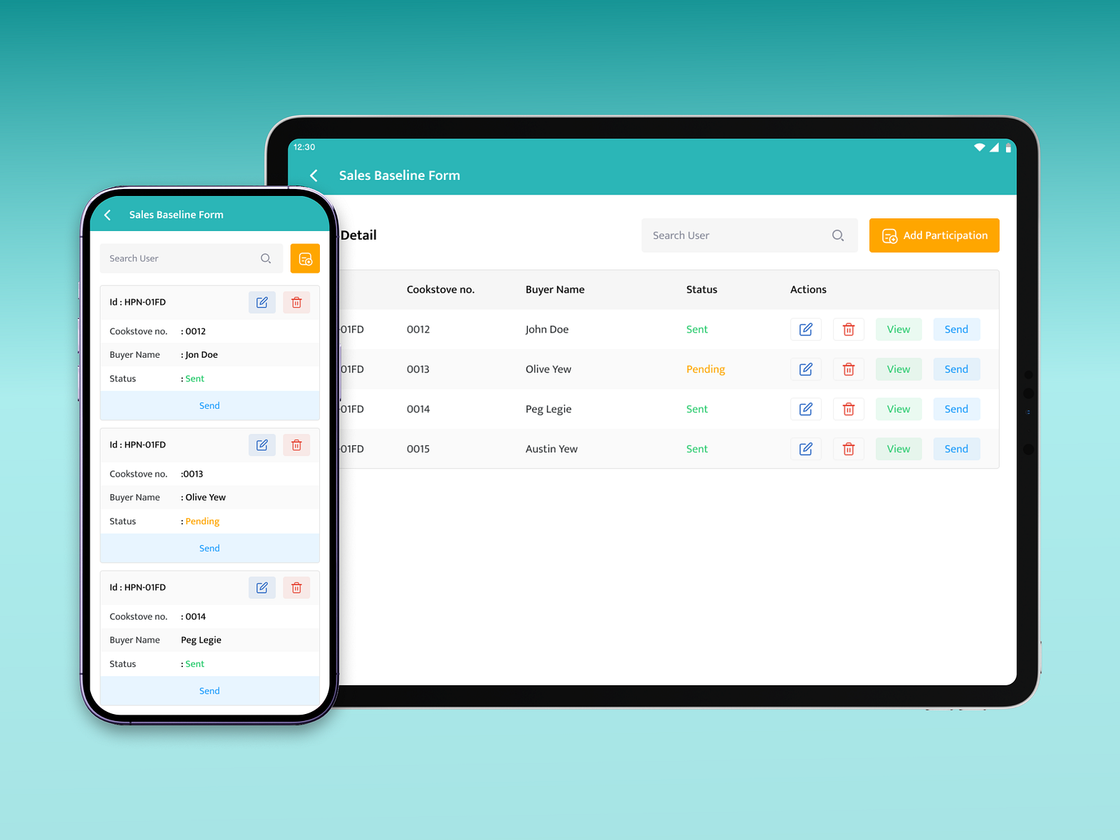 Responsive table design by Raisha Shyaula on Dribbble Responsive table design by Raisha Shyaula on Dribbble