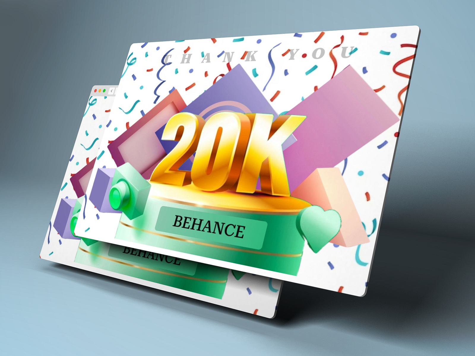 20K Project view Special Banner by Md. Mehedi Hasan on Dribbble