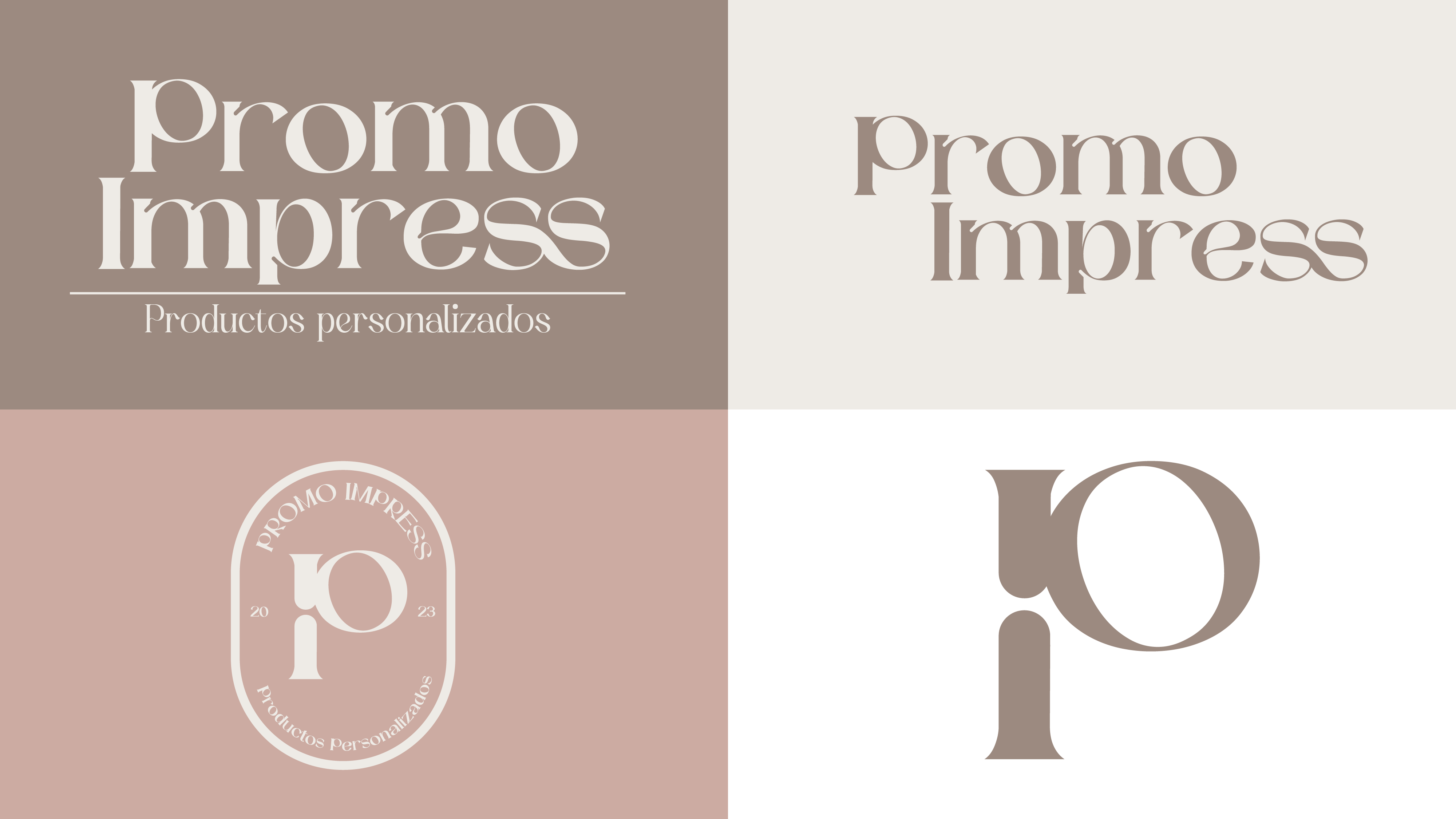 Promo Impress | Logo Design | Visual Identity by Jesús Quintanilla on ...