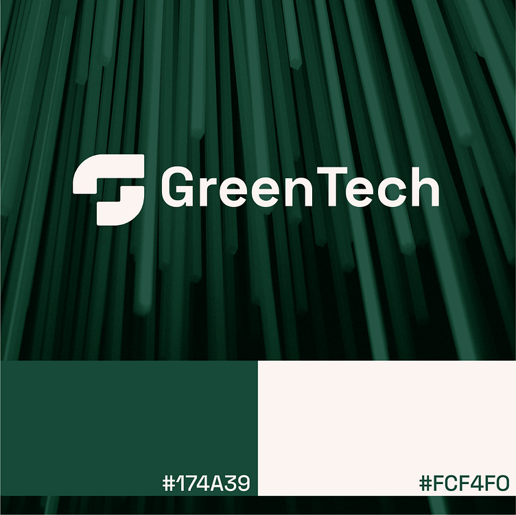 Branding and Logo Design - GreenTech by Dhruv Jain on Dribbble