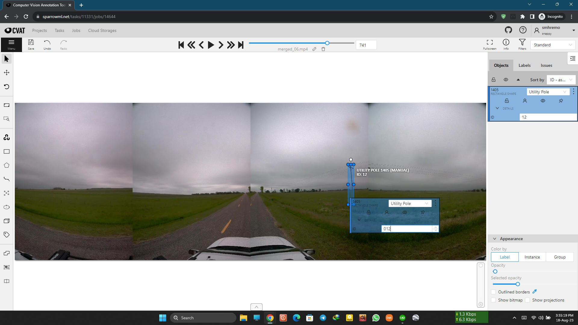CVAT Annotation for Utility Poles. by Md. Mehedi Hasan on Dribbble