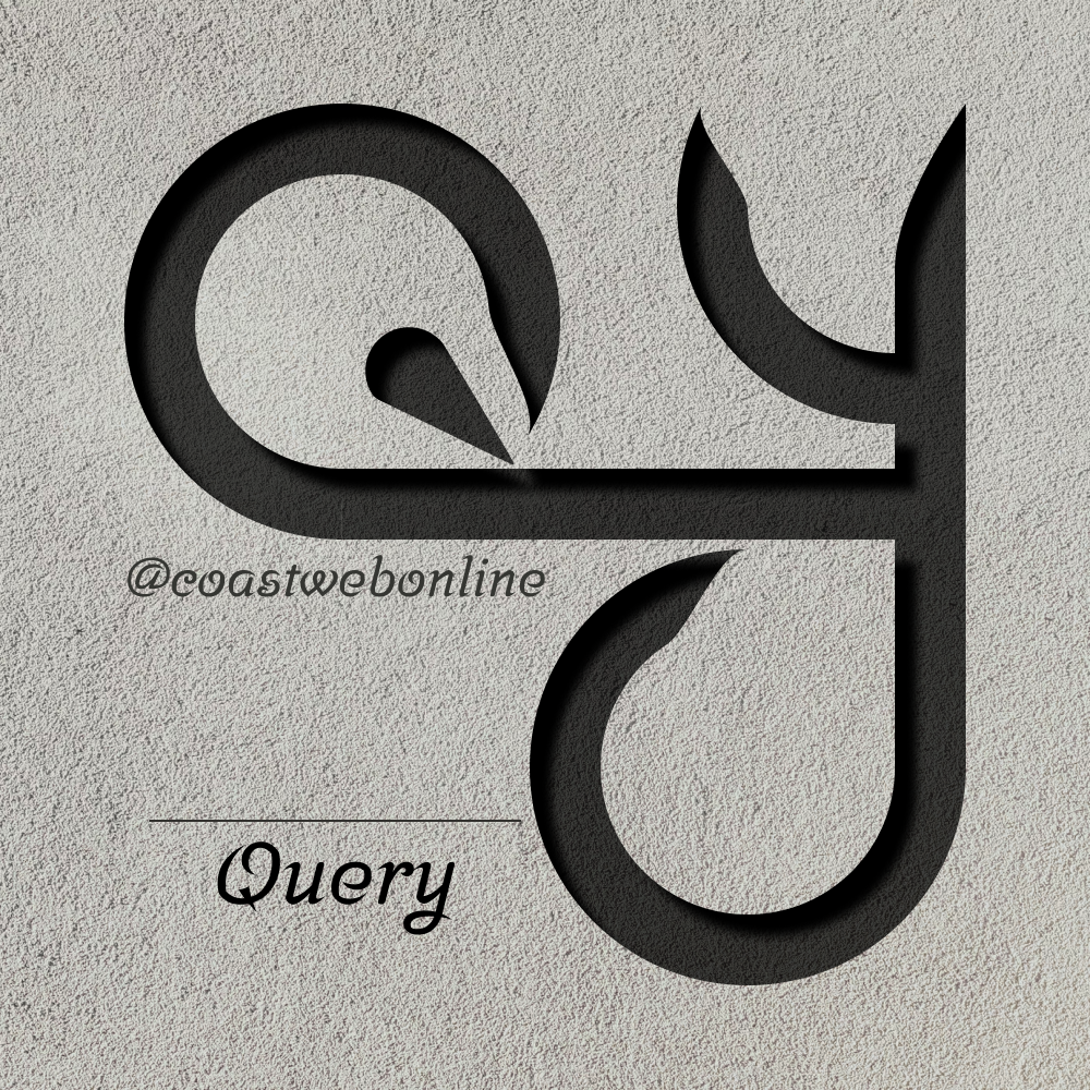 3D Simple Beautiful Logo Design for "Query" text best for All by Amegh ...