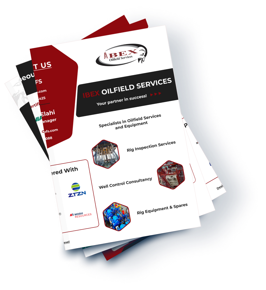 IBEX Oilfield Brochure Design by Basel Abdul Majid on Dribbble