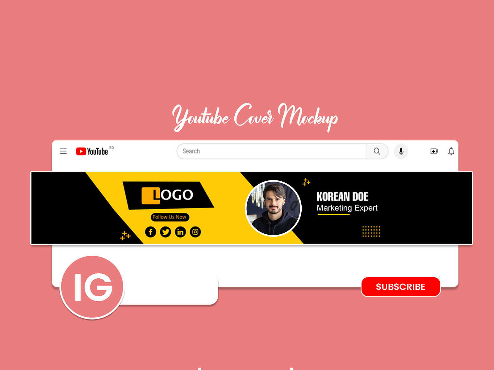 Youtube Cover Design By Erfan Mujahid On Dribbble