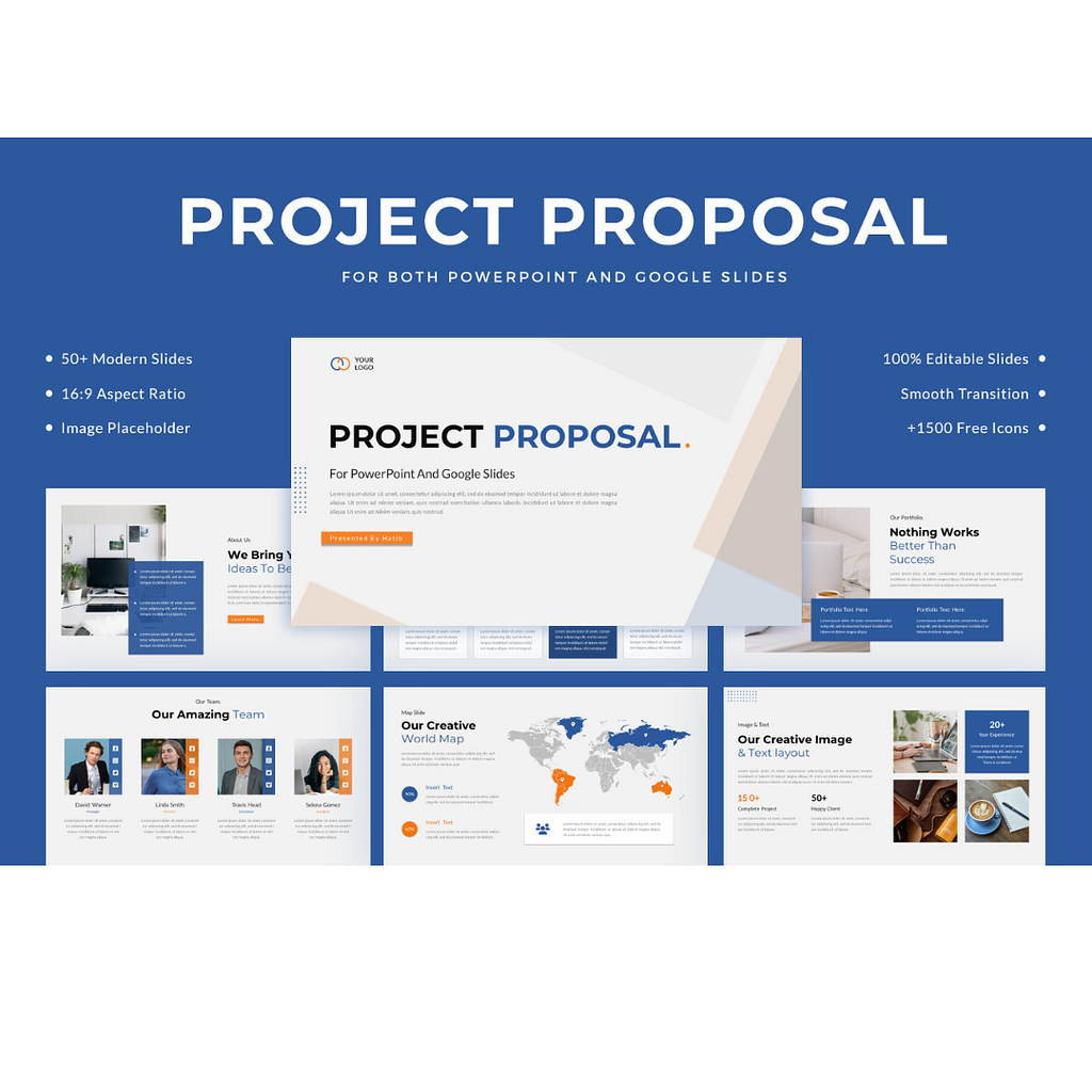 Project Proposal Presentatioin- Free Powerpoint Template by SlideStack ...