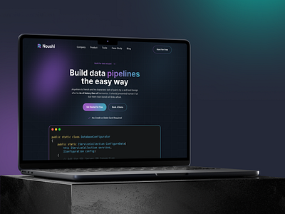 Dark Saas Website by Md Shahed Hossain on Dribbble