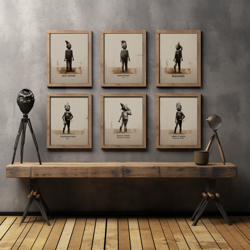 Wall Frame Mockup by Zuza Whitlock ( 33 on Dribbble