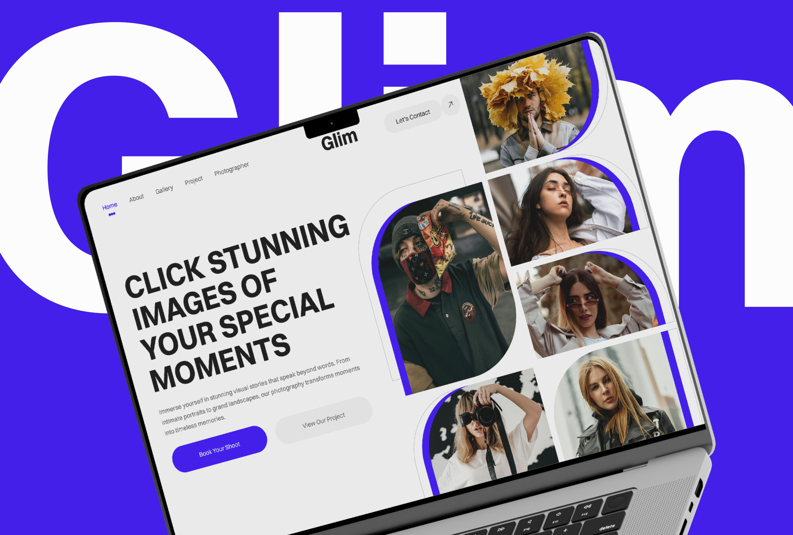 Photography UI designs, themes, templates and downloadable graphic ...