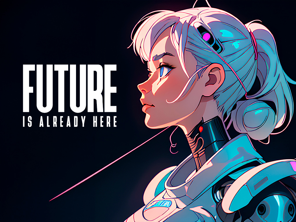 FUTURE IS HERE | Ai Art by Lautaro Quispe on Dribbble