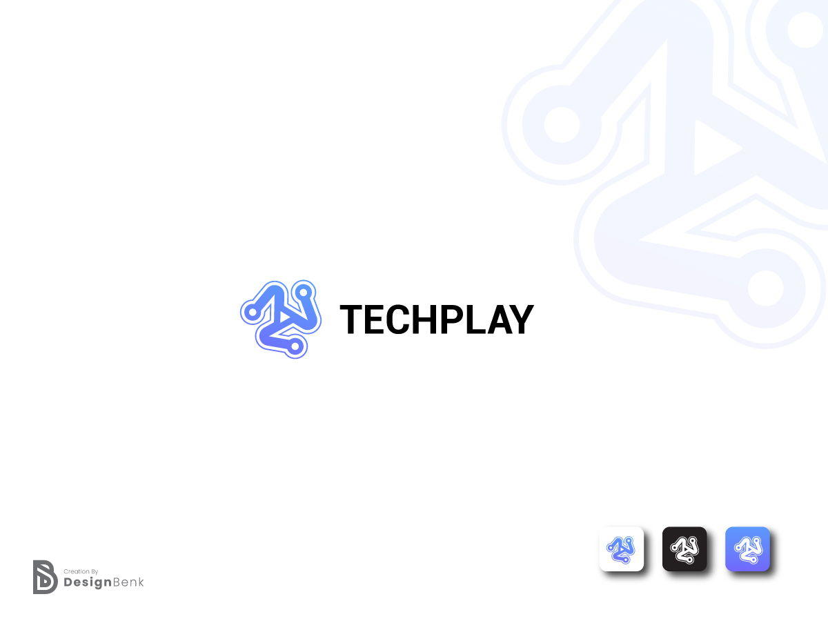 TECHPLAY LOGO by Md Shobuj Hossain on Dribbble