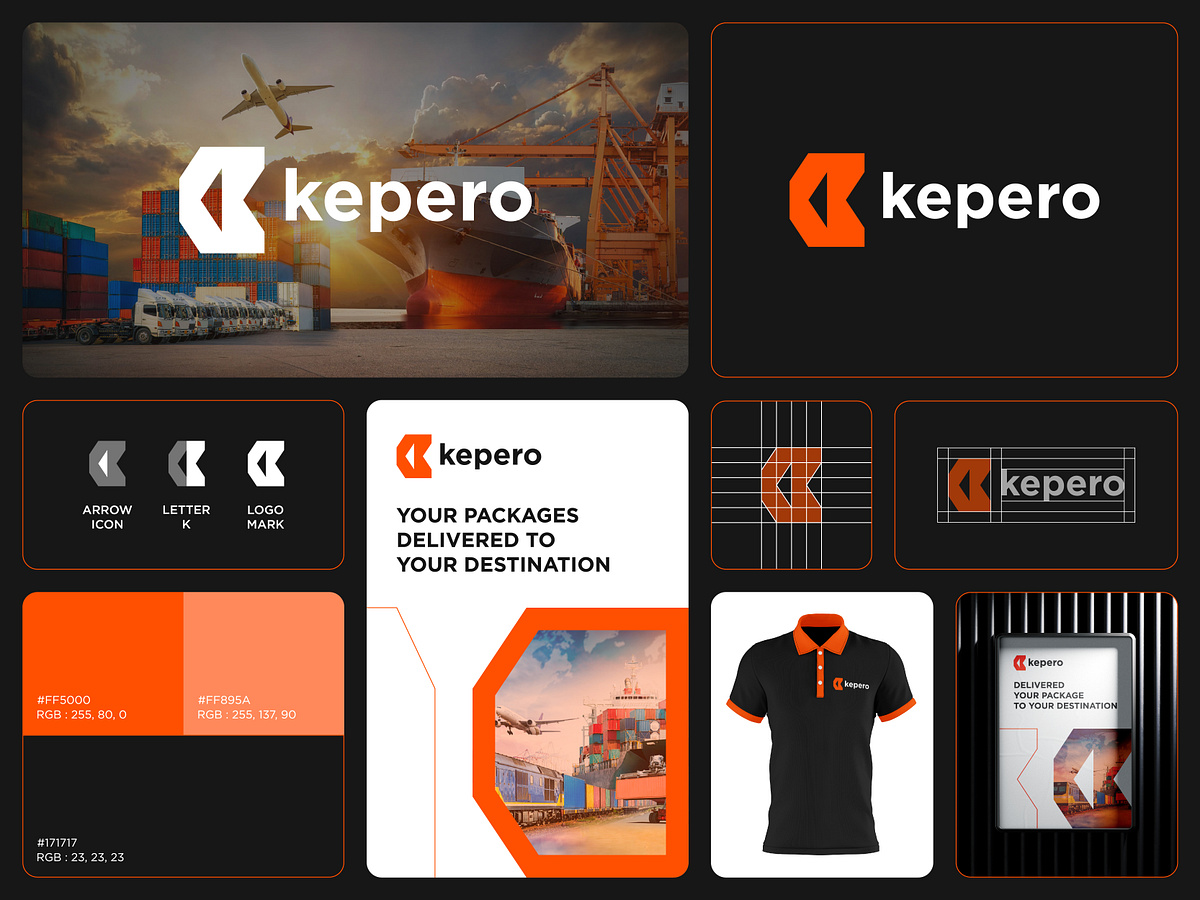 kepero - Logo Design Concept by Omar Faruk on Dribbble