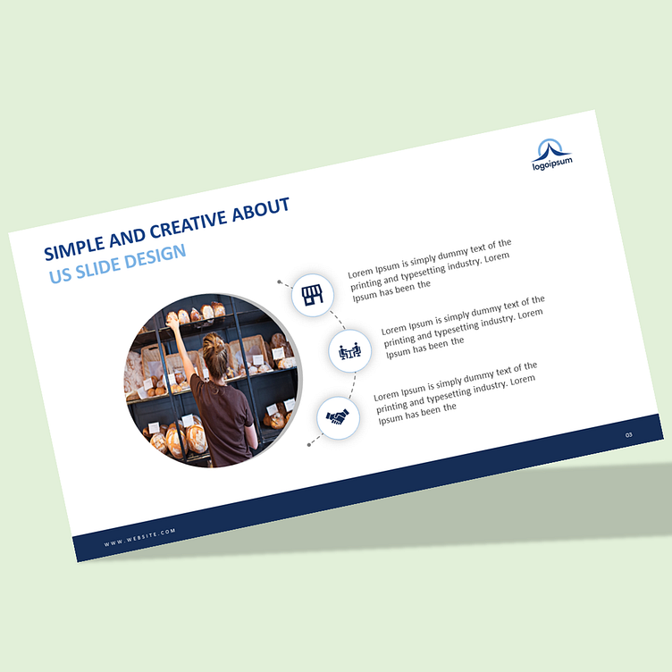 ABOUT US SLIDE by The A Team on Dribbble