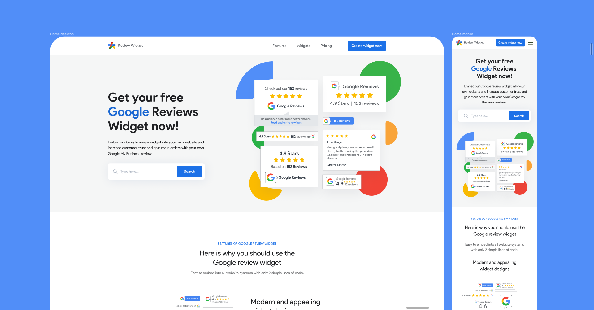 Google Reviews designs, themes, templates and downloadable graphic ...