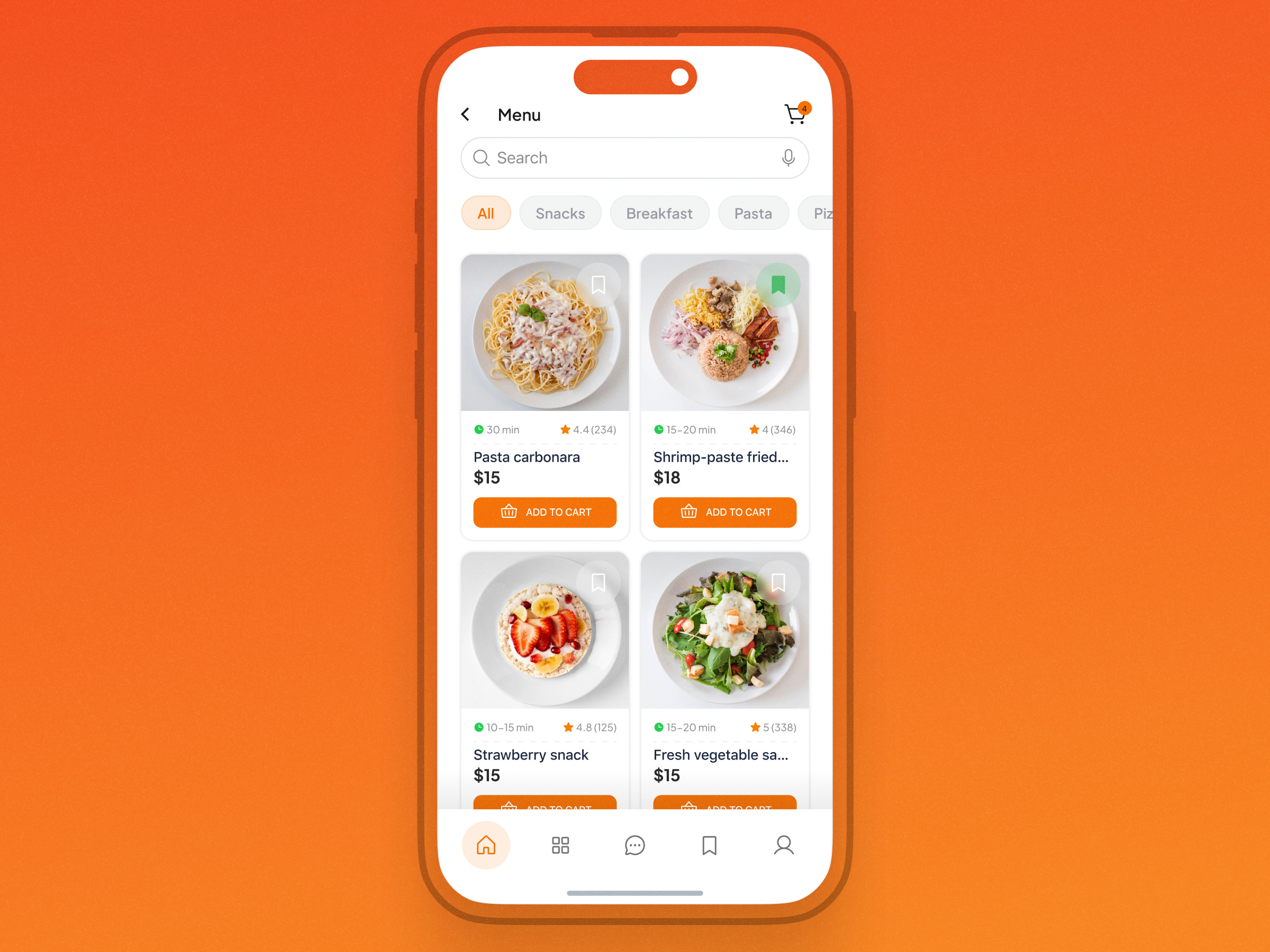 Daily UI #48 - Restaurant menu by Veronica K on Dribbble