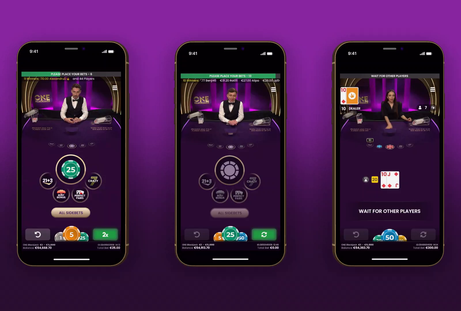 Pragmatic Play ONE Blackjack - Showcase by Marcello Viotti on Dribbble