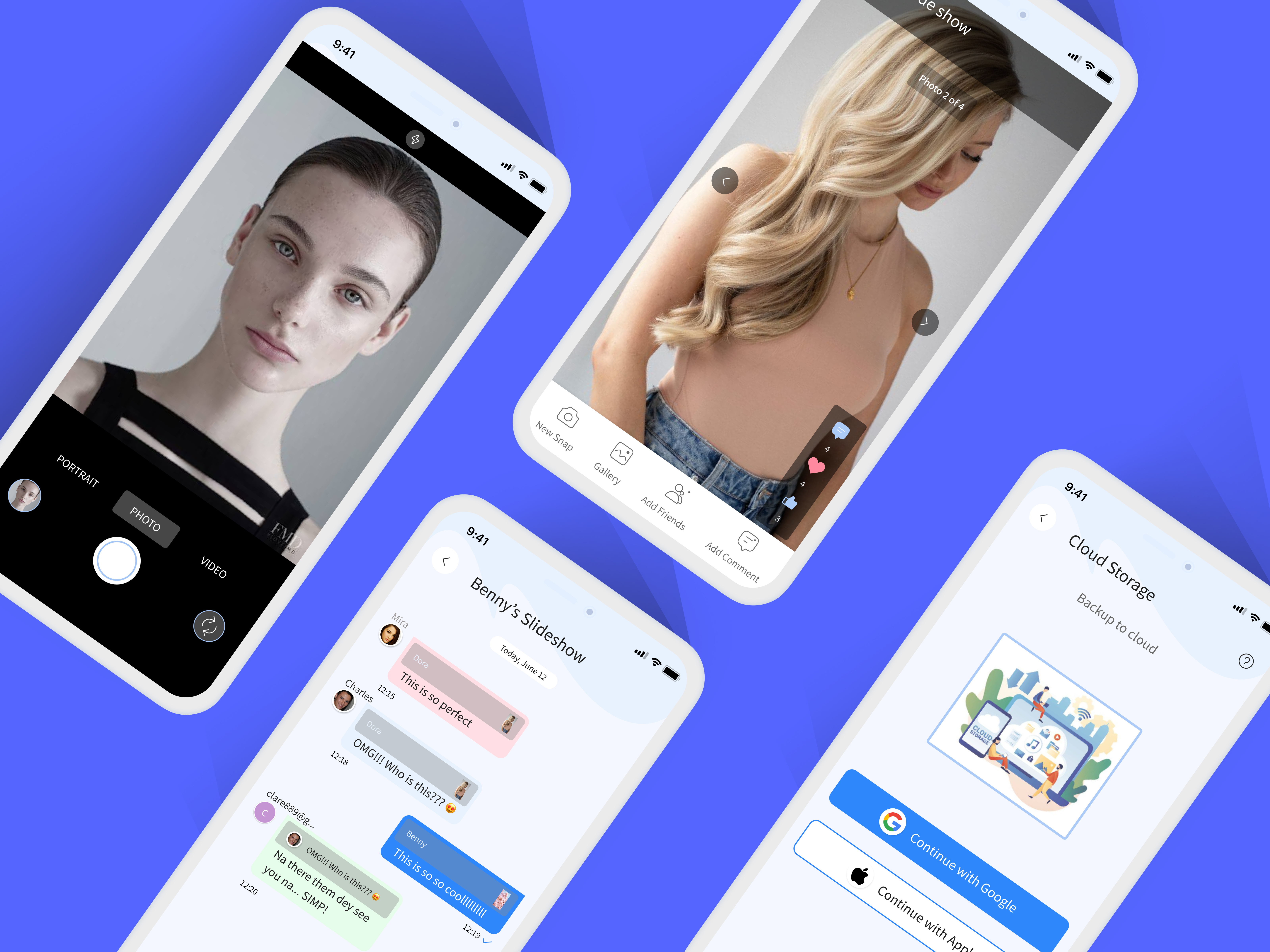 Picshare - Picture Sharing App by MJ_Effiong on Dribbble
