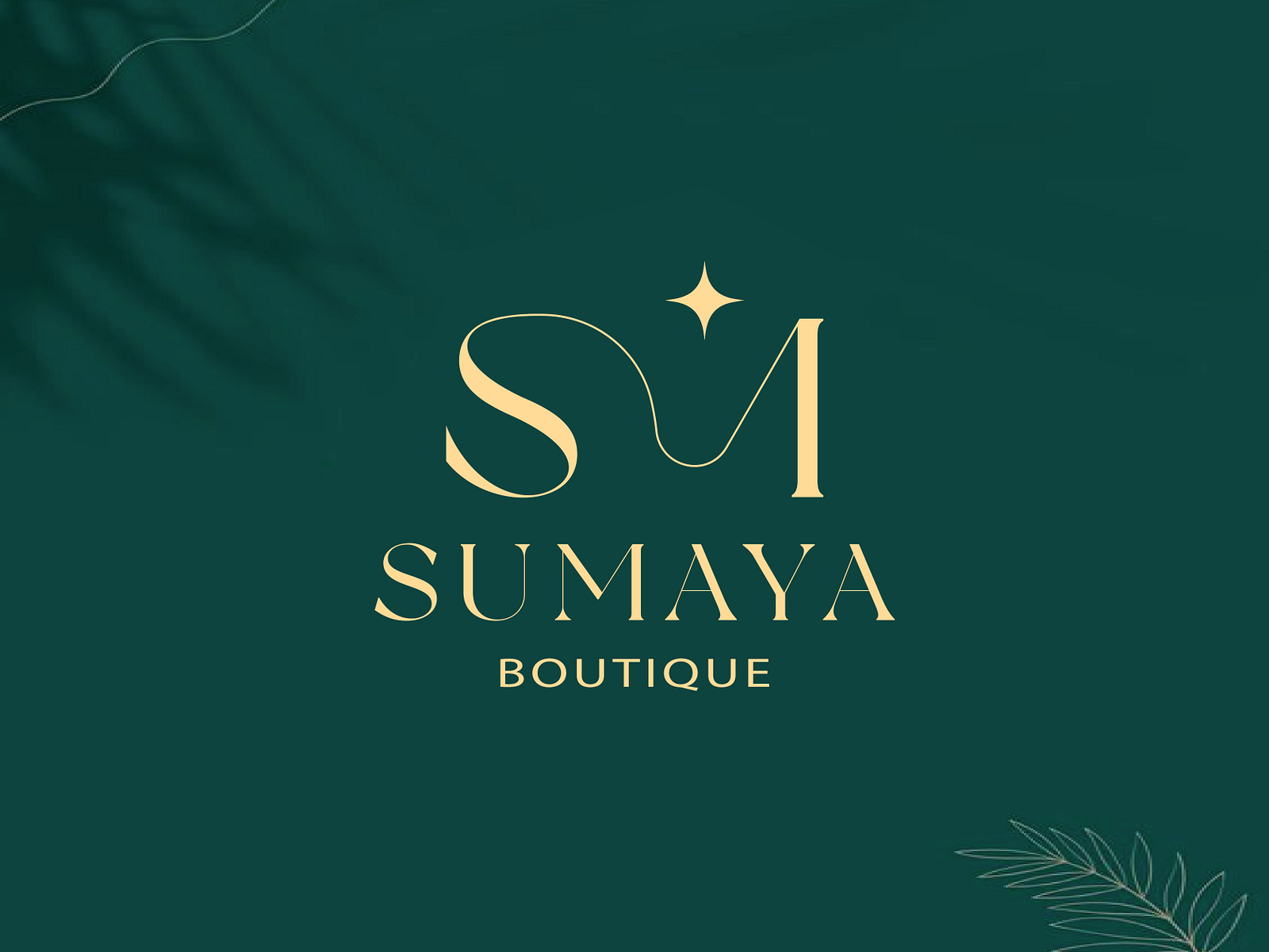 SUMAYA BOUTIQUE Logo Design by Abdul Momin on Dribbble