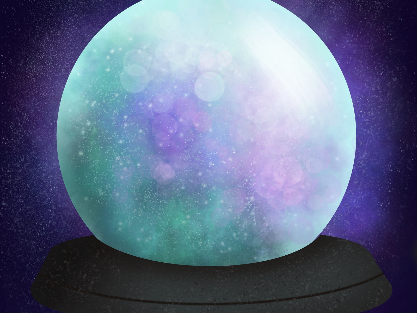 Crystal Ball by Shelley Holmes on Dribbble