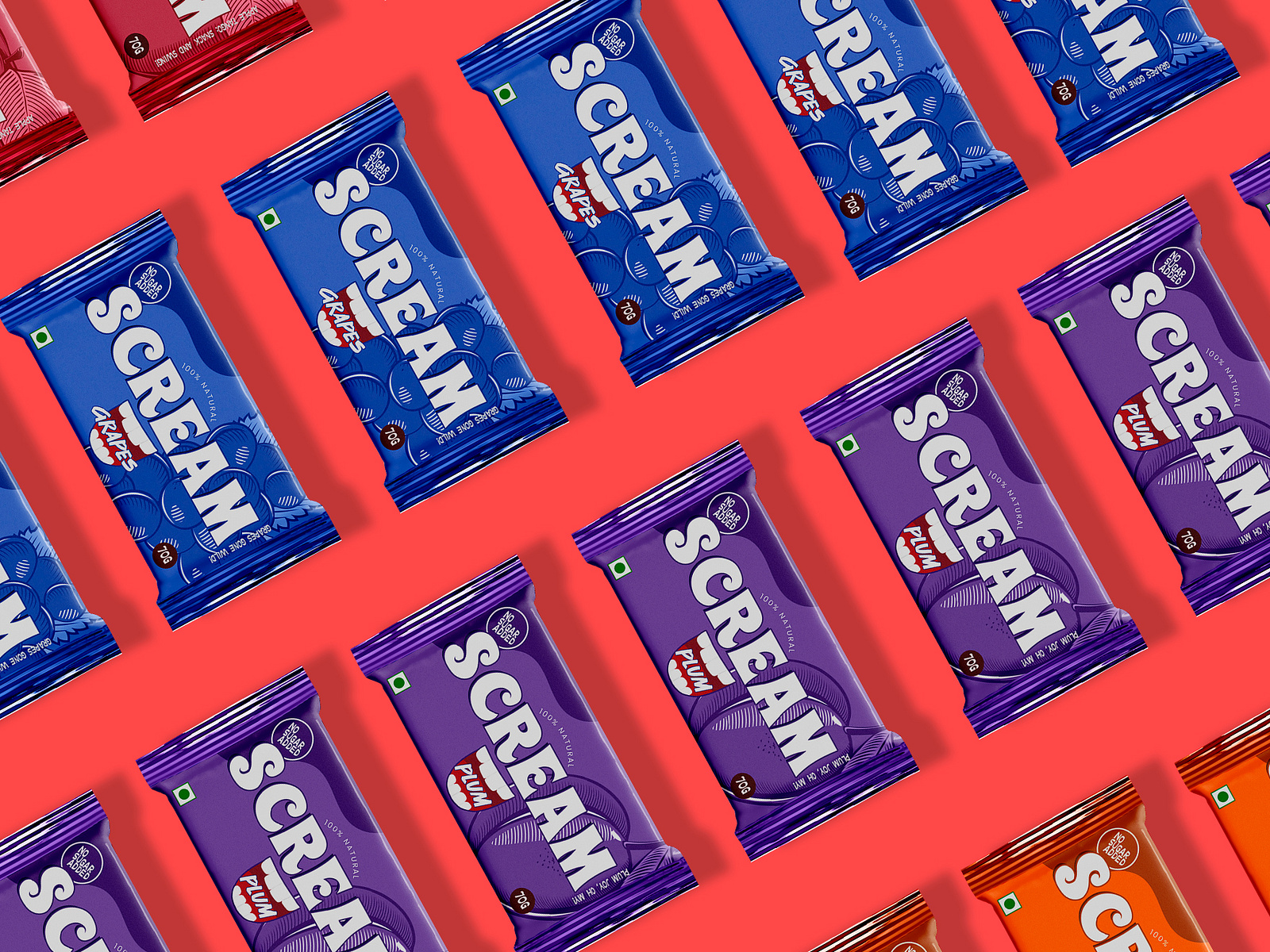 Scream Energy Bar by Craytive Designs on Dribbble
