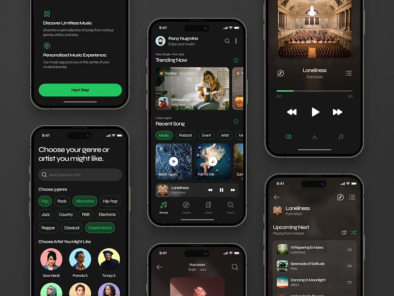 Browse thousands of Dark Mode Mobile App images for design inspiration ...