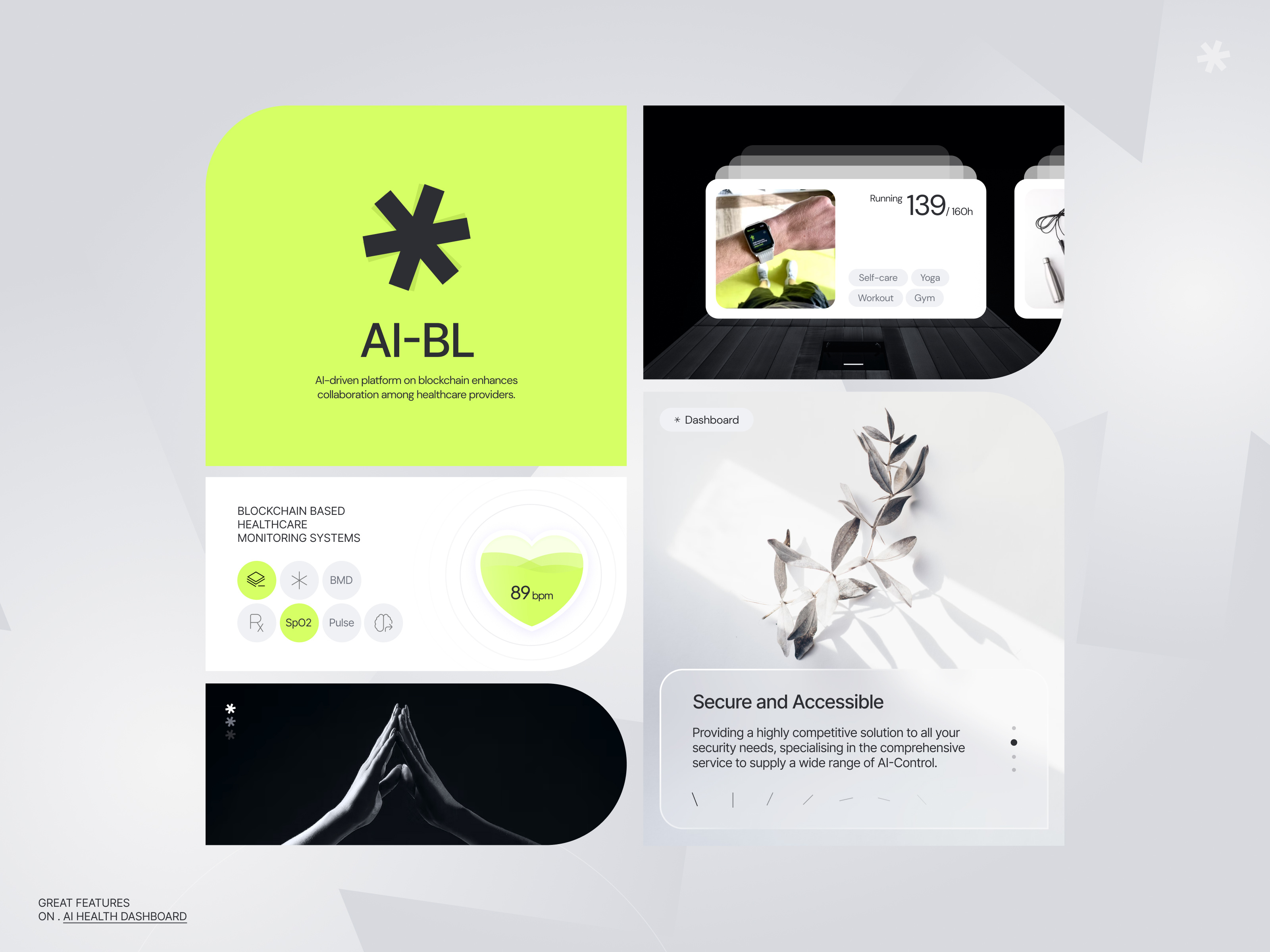 Health Monitoring Dashboard by Levi Wilson for QClay on Dribbble