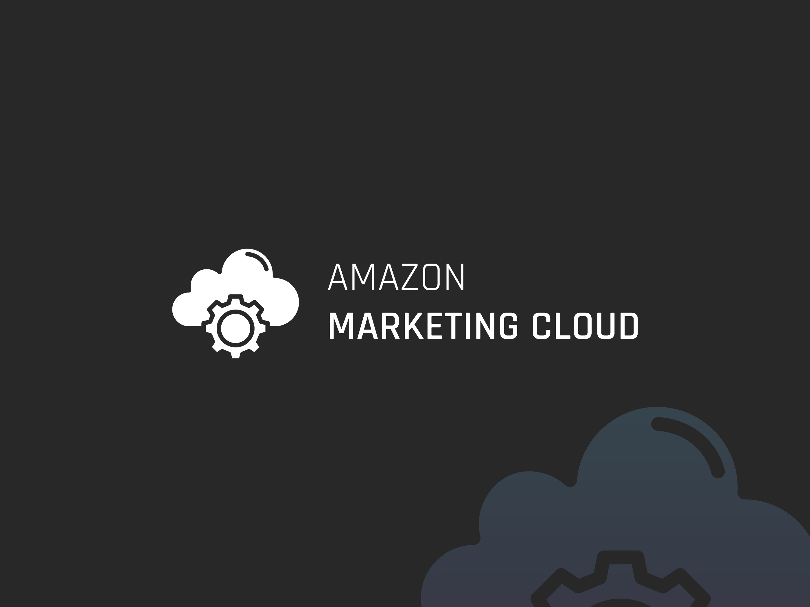 Amazon Marketing Cloud by umair ijaz on Dribbble