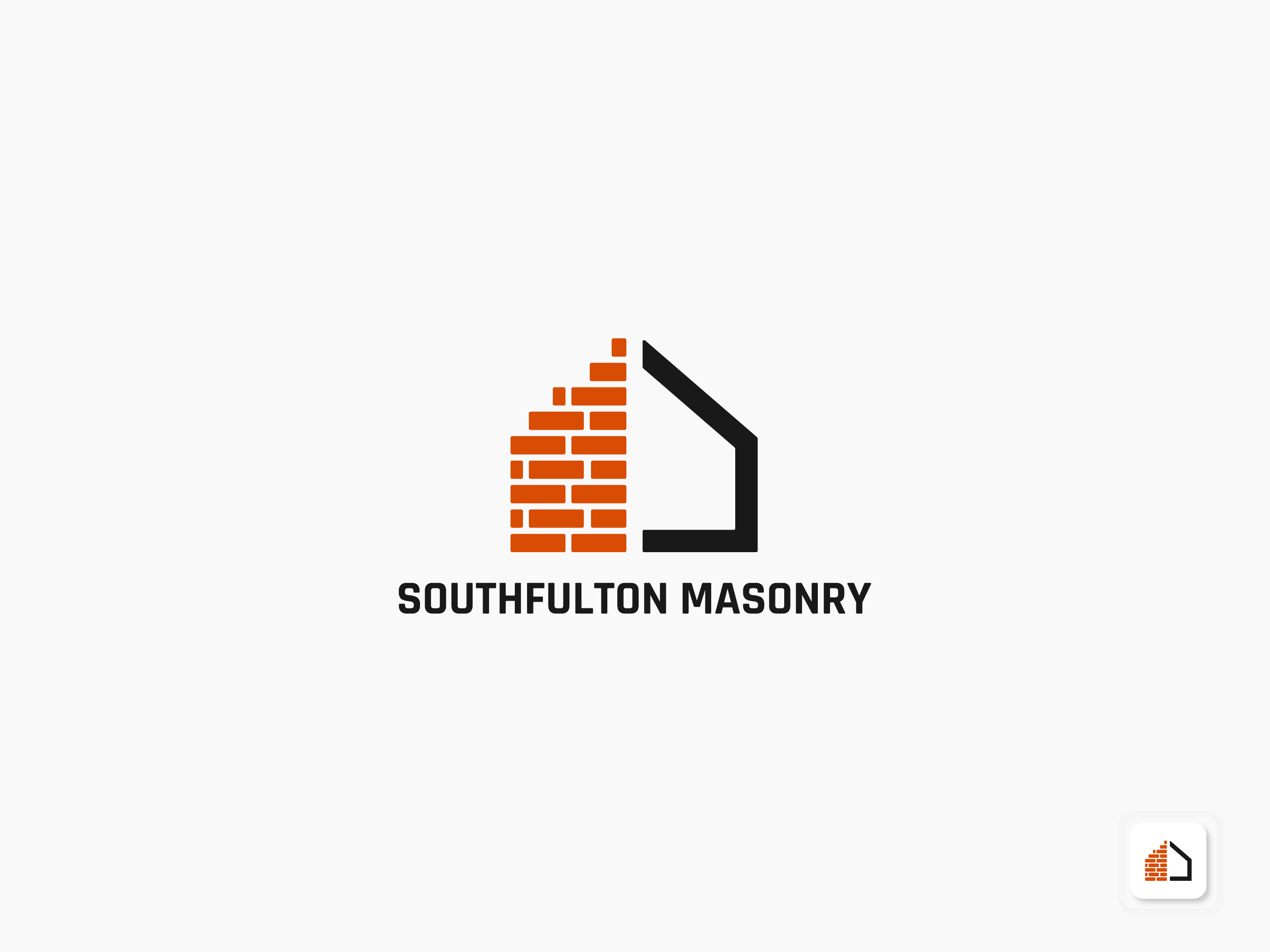 Masonry Logos by umair ijaz on Dribbble