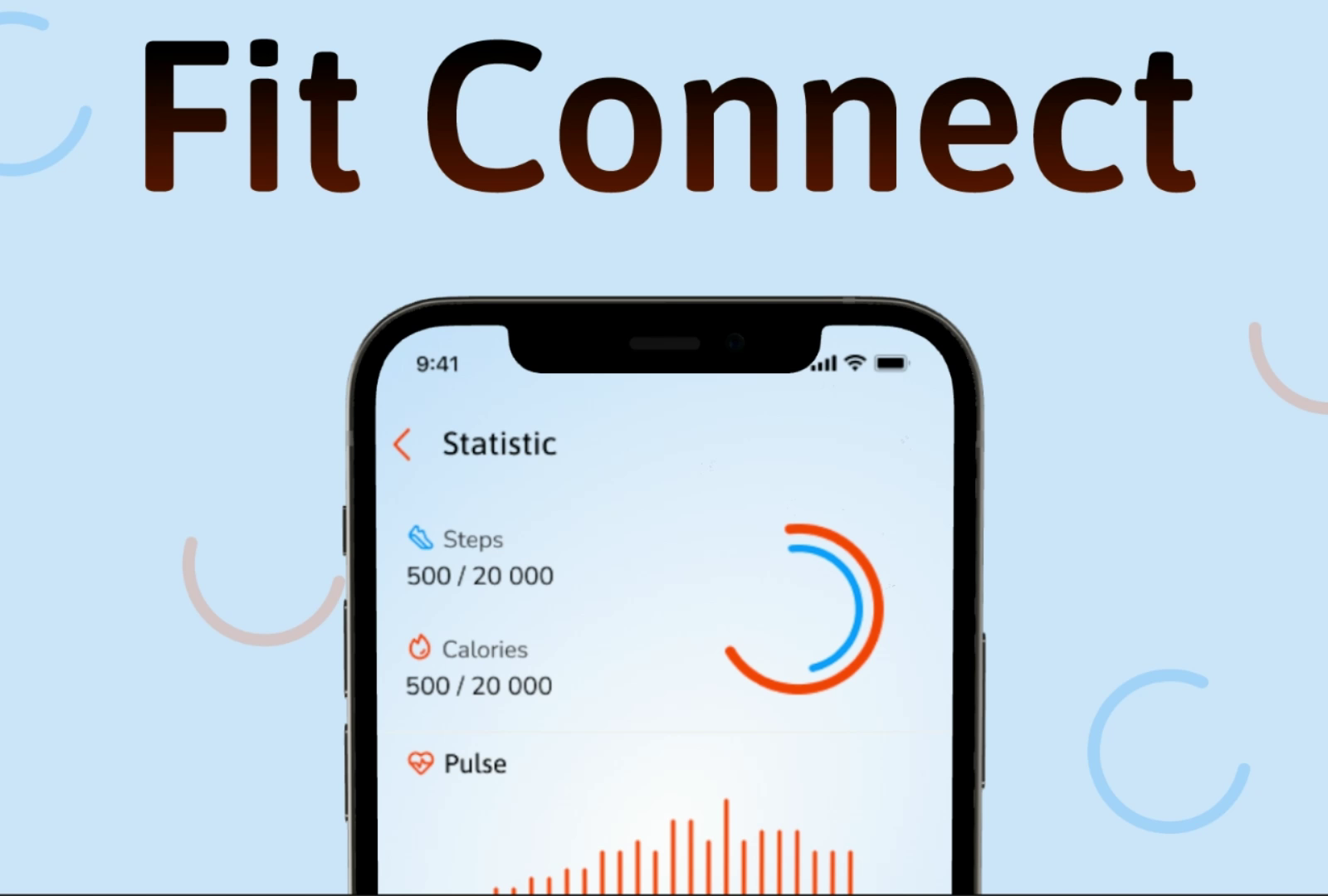Mobile app design "Fit connect" by s0baka babaka on Dribbble