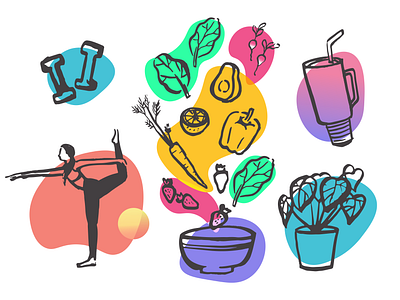 Healthy Lifestyle Clip Art